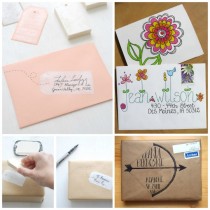Mail Art: 16 Really Cool Ways to Address an Envelope - The Realistic Mama