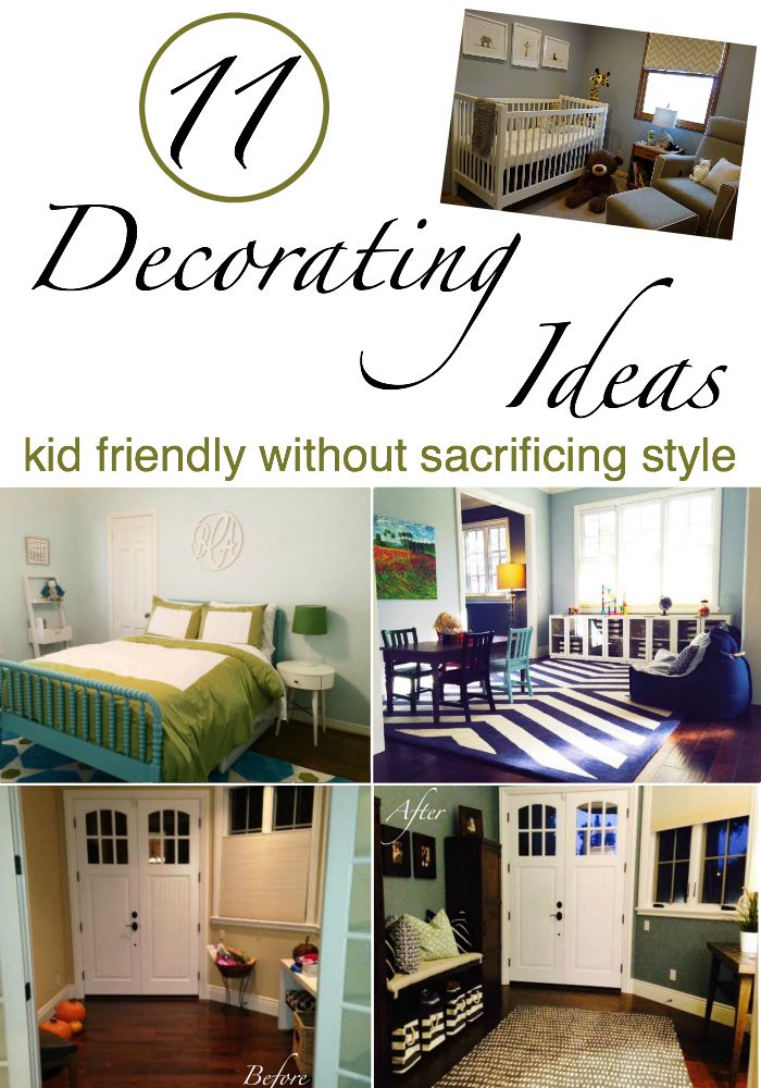 11 Kid Friendly Decorating Ideas The Realistic Mama